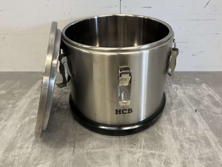 RVS Geisoleerde draagbare container 15 liter Horeca - Horecacentrum Brabant