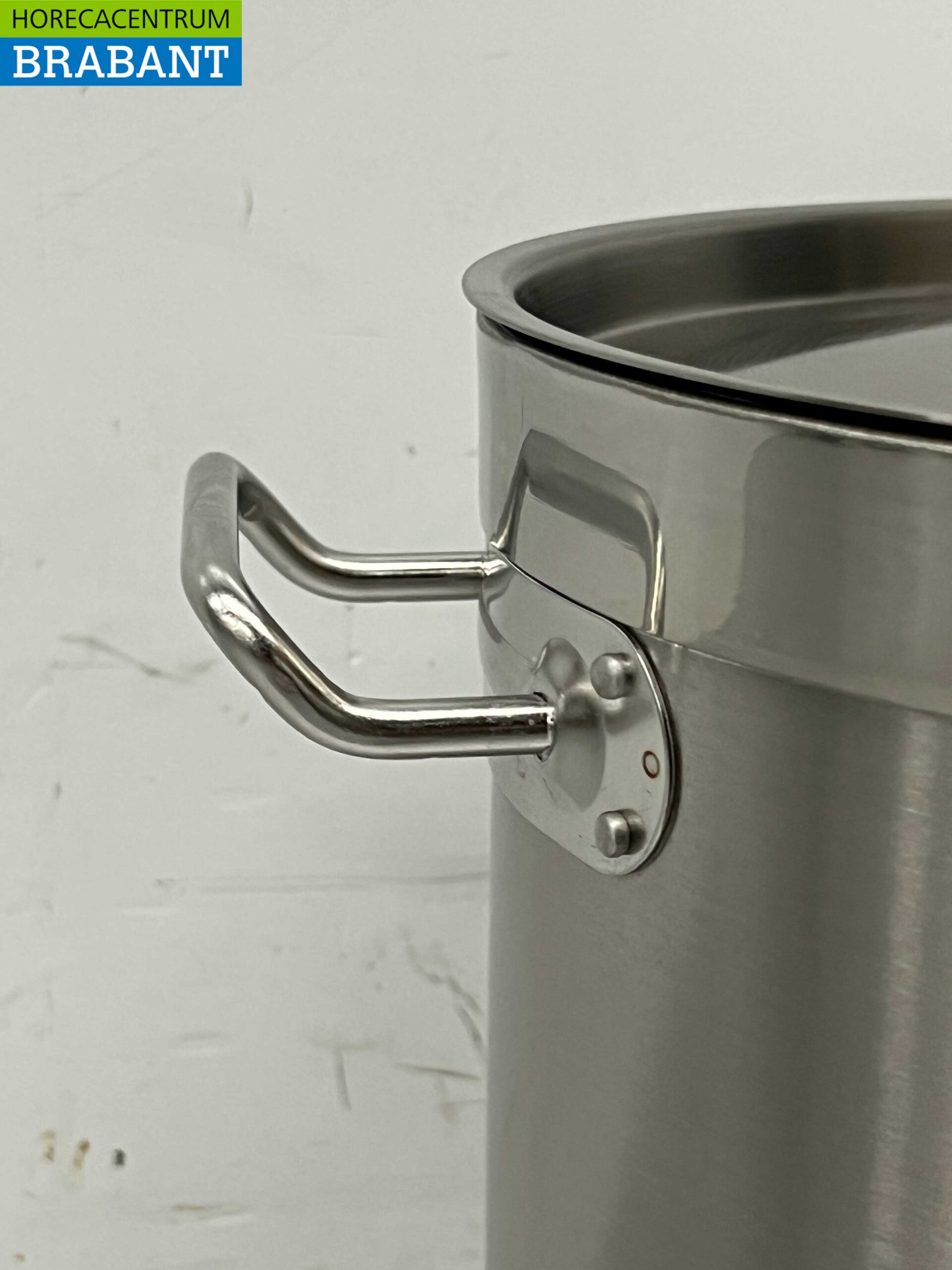 RVS HCB Soeppan Kookpan Pan Inductie 28,5 x 29 cm 17 liter Horeca ...