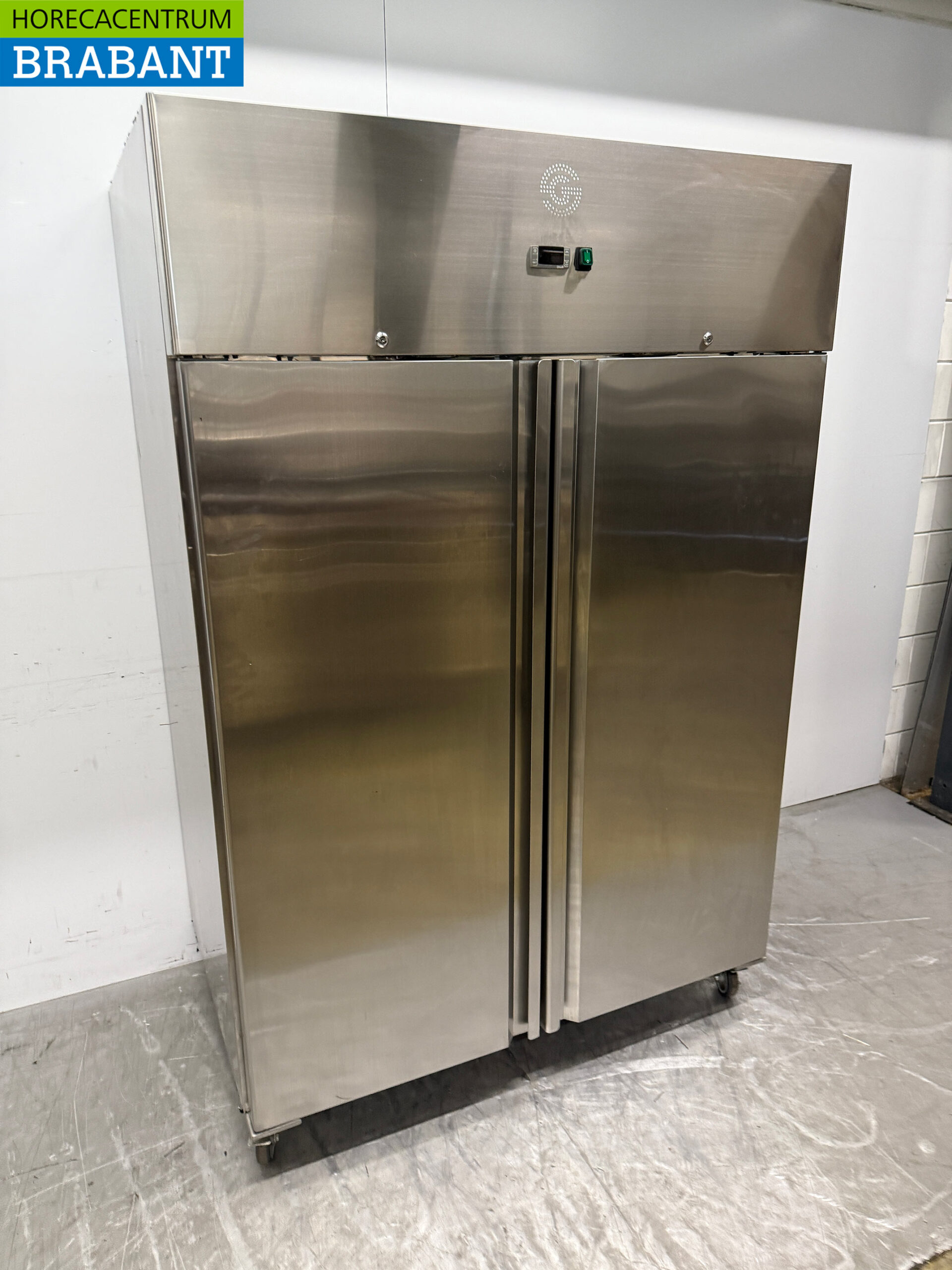 RVS Dubbeldeurs Koeling Verrijdbaar 230V Horeca - Horecacentrum Brabant