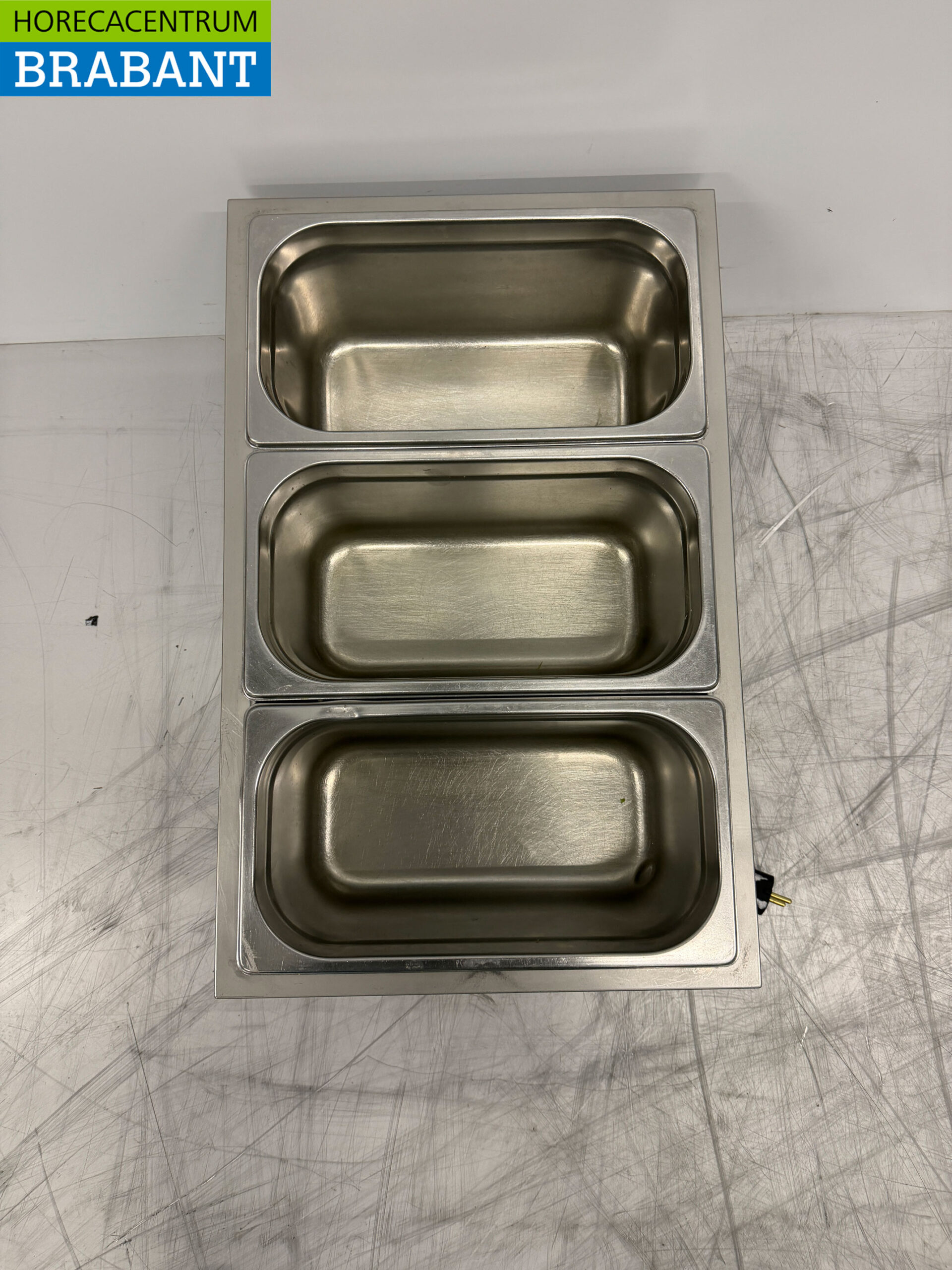 RVS CaterChef Bain marie 3 x 1/3 gastronorm 230V Horeca - Horecacentrum ...