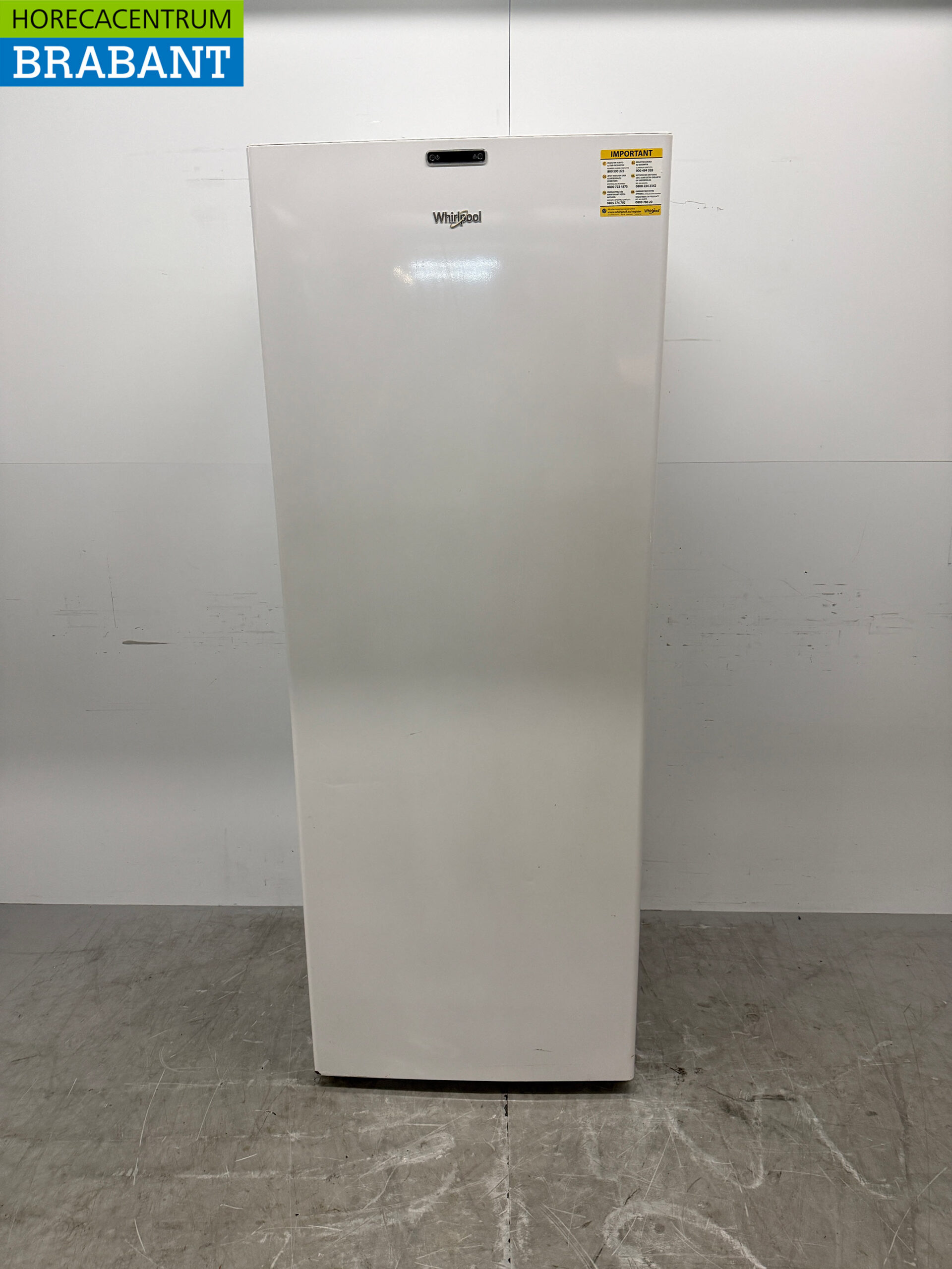 Whirlpool Vriezer Vrieskast 377 liter 230V Horeca - Horecacentrum Brabant